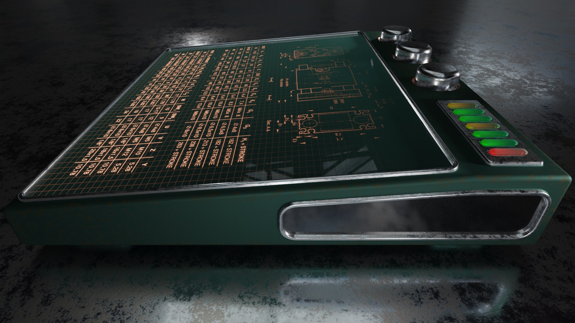 3D MonitorBoard - TurboSquid 1733304