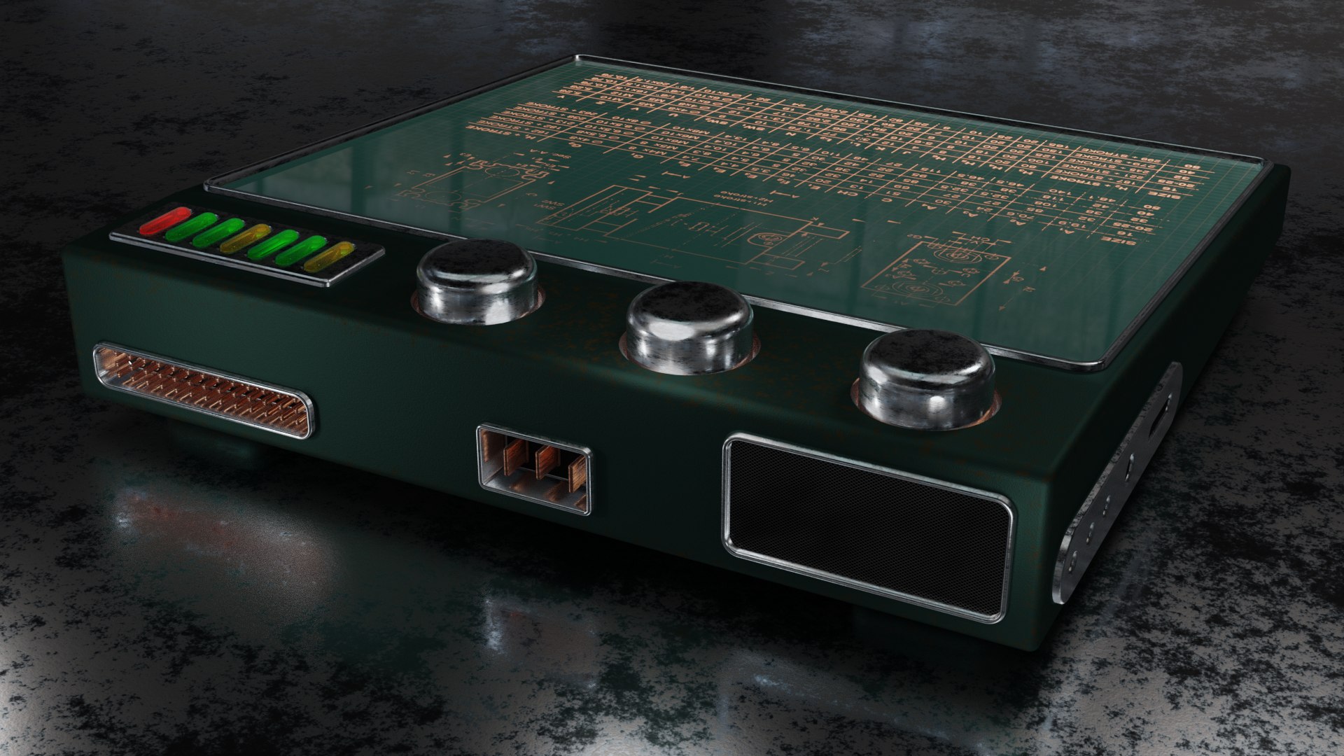 3D MonitorBoard - TurboSquid 1733304