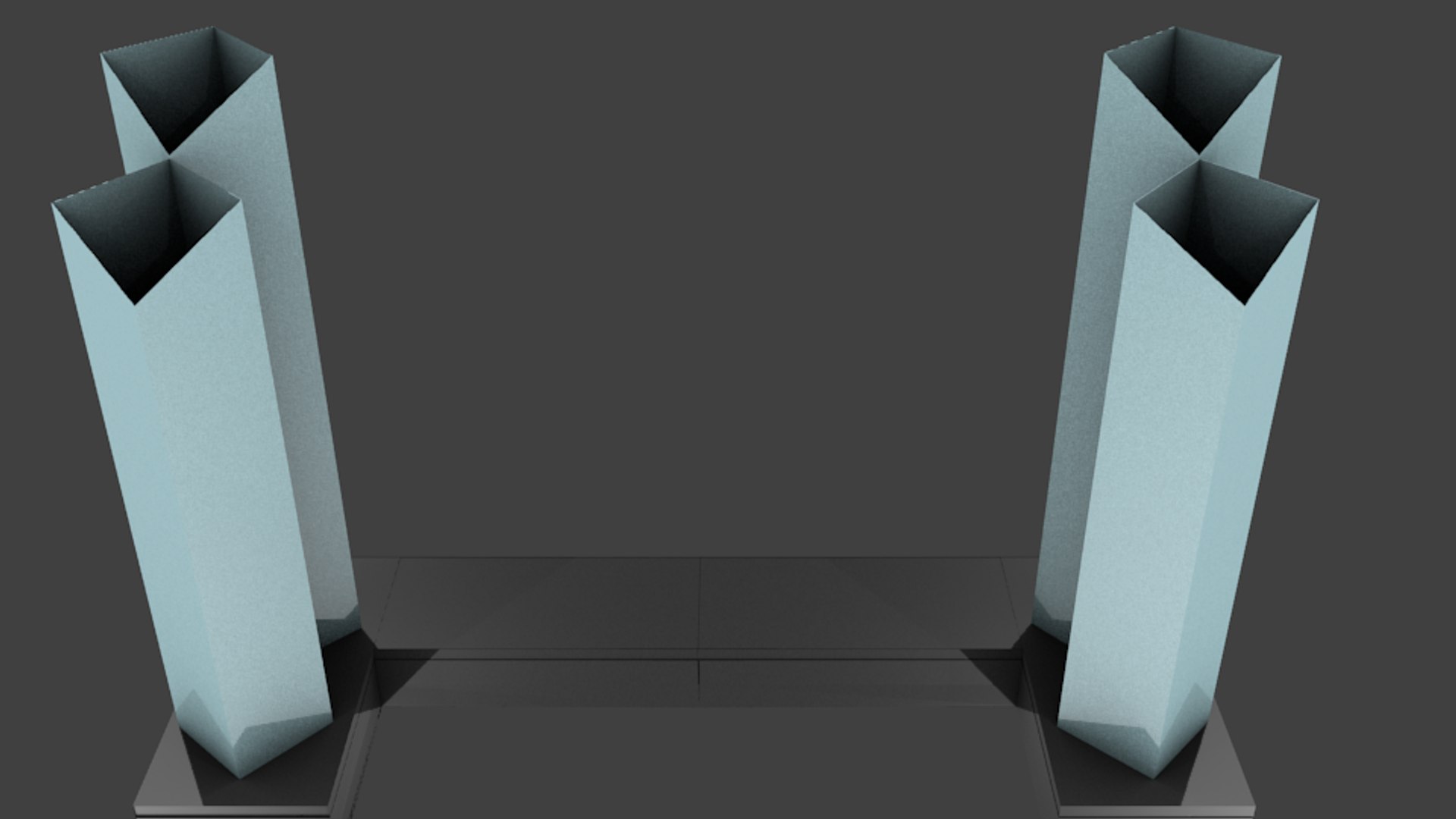 Exhaust Stacks Diamond Model - TurboSquid 1395066