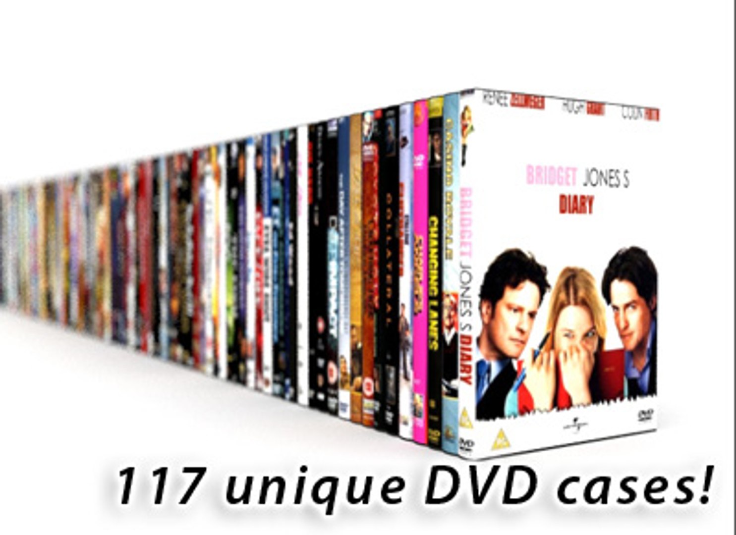 Dvd Cases 117 Unique 3d Model