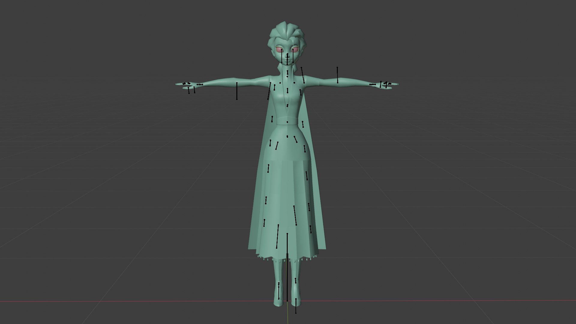 Elsa Princess - Frozen 3D - TurboSquid 2398277