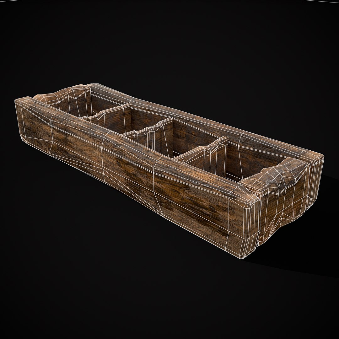 3D Medieval Wooden Food Separator Model - TurboSquid 2078306
