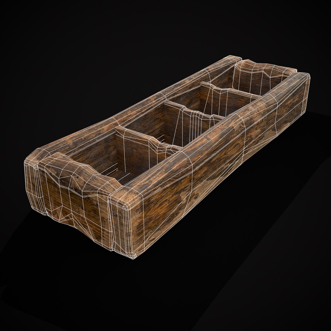 3D Medieval Wooden Food Separator Model - TurboSquid 2078306