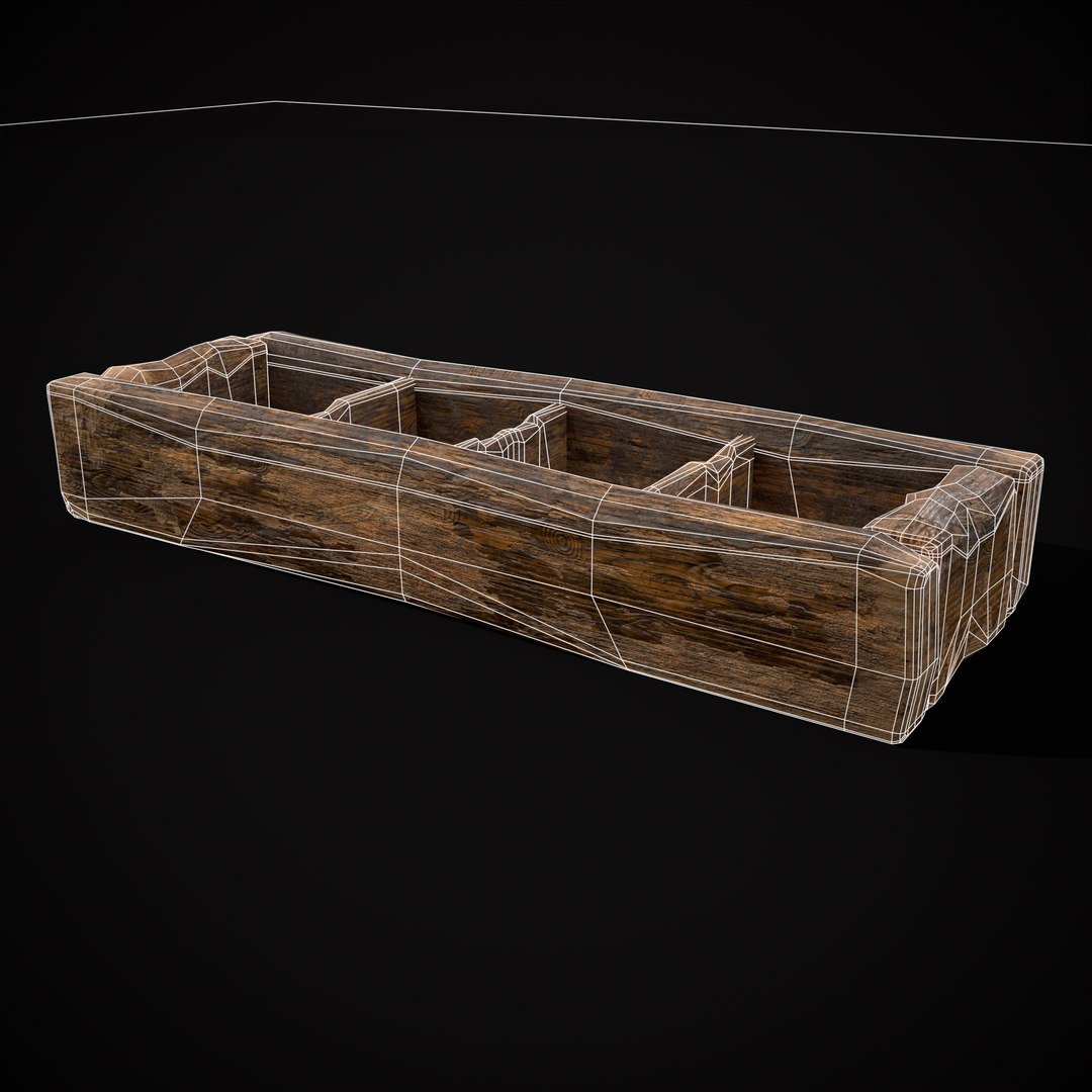 3D Medieval Wooden Food Separator Model - TurboSquid 2078306