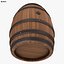 3d Realistic Barrel