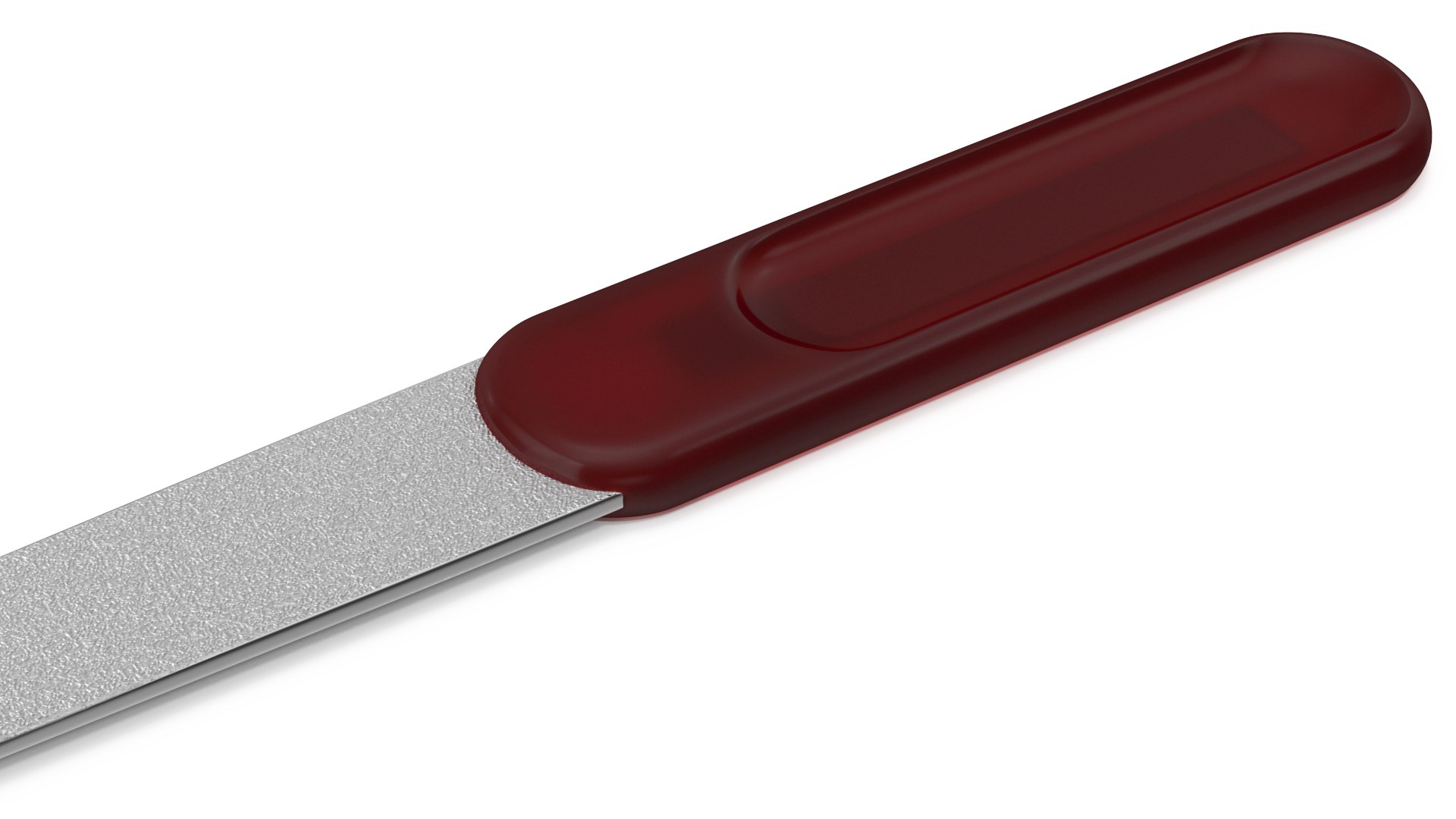 File For Fingernails Metal Red 3D Model - TurboSquid 2022419
