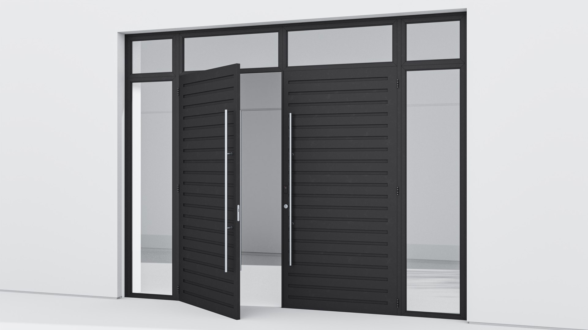 Aluminium Door 50 3D Model - TurboSquid 2014878
