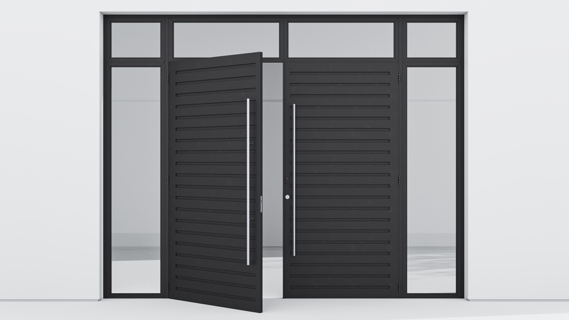 Aluminium Door 50 3D Model - TurboSquid 2014878