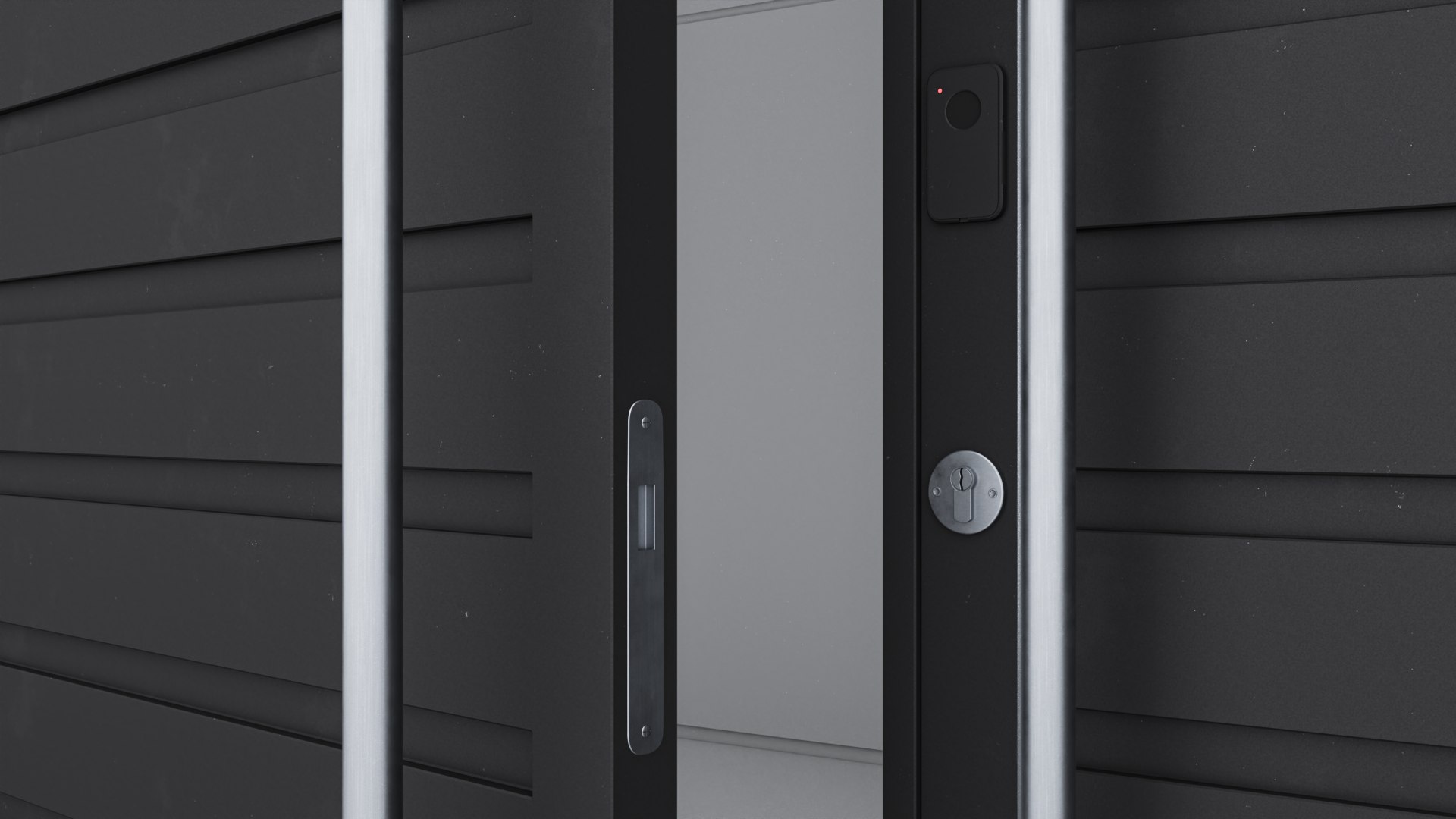 Aluminium Door 50 3D Model - TurboSquid 2014878