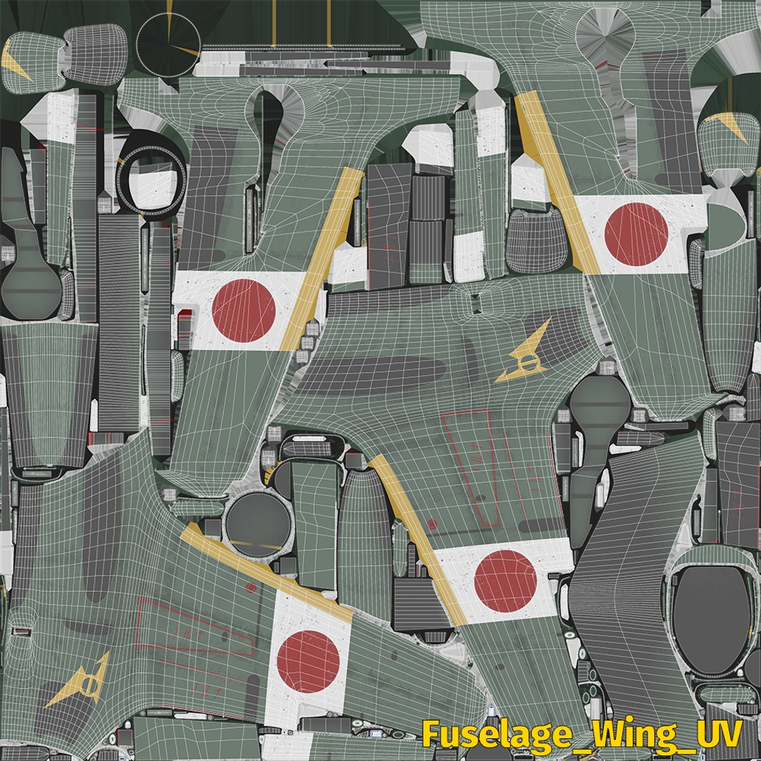 Japanese Fighter Jet Kyushu J7W Shinden 3D - TurboSquid 1734495