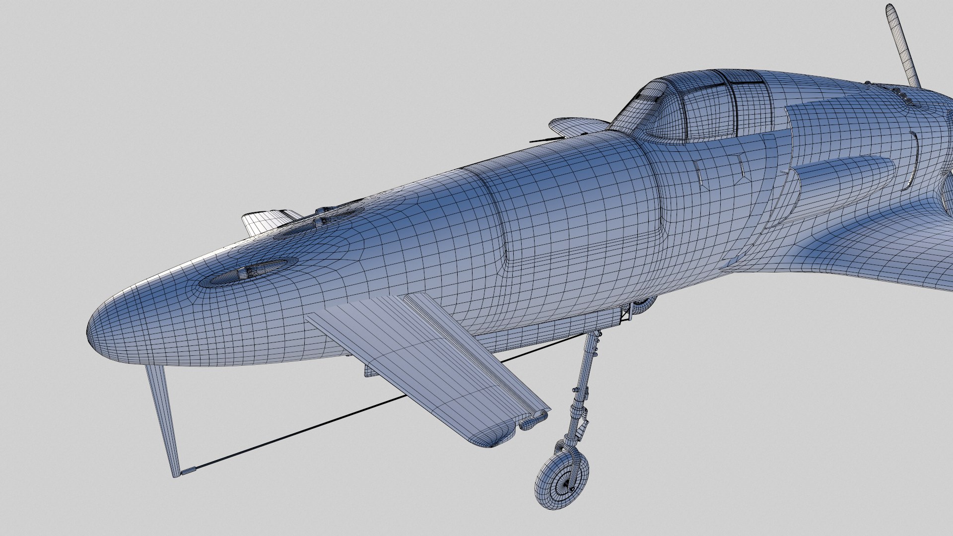 Japanese Fighter Jet Kyushu J7W Shinden 3D - TurboSquid 1734495