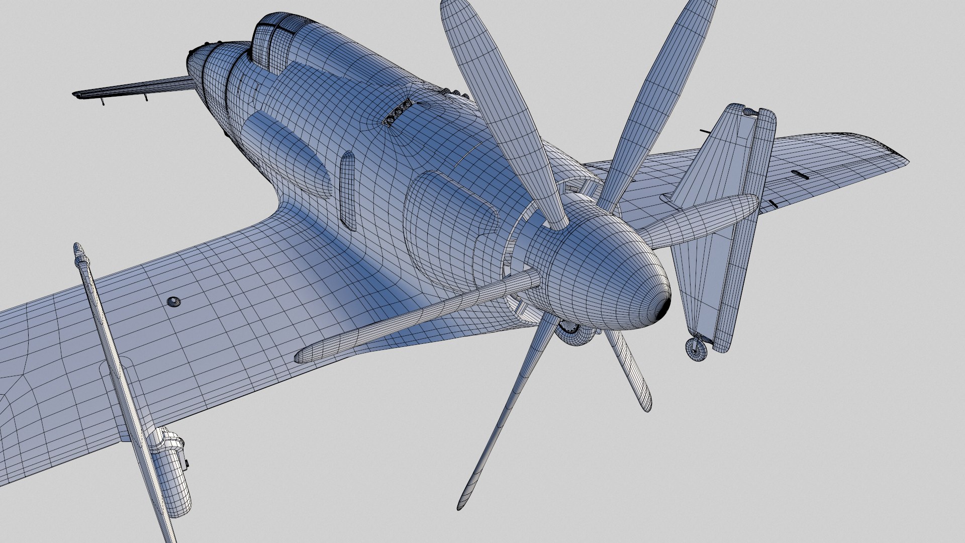 Japanese Fighter Jet Kyushu J7W Shinden 3D - TurboSquid 1734495