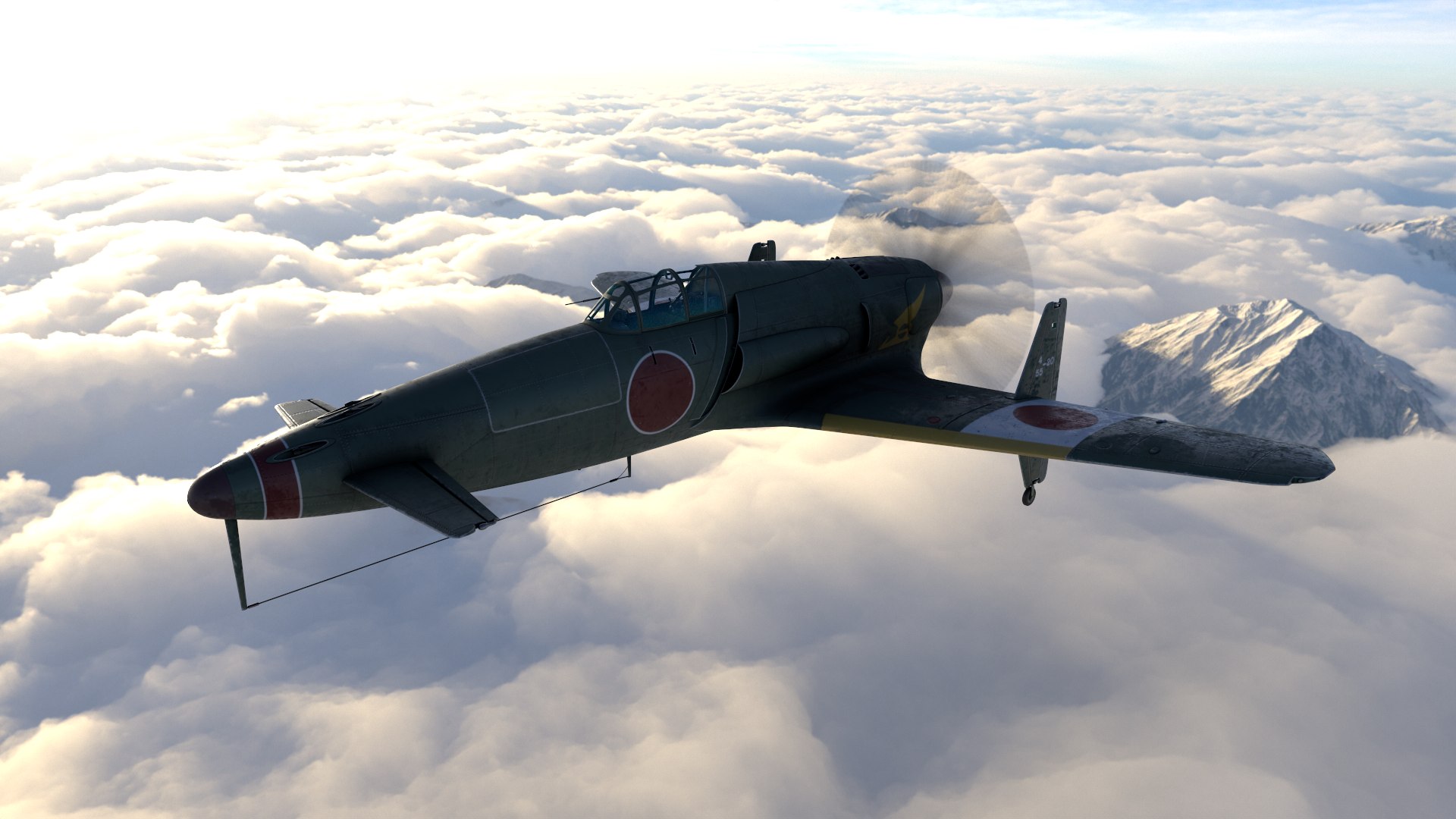 Japanese Fighter Jet Kyushu J7W Shinden 3D - TurboSquid 1734495