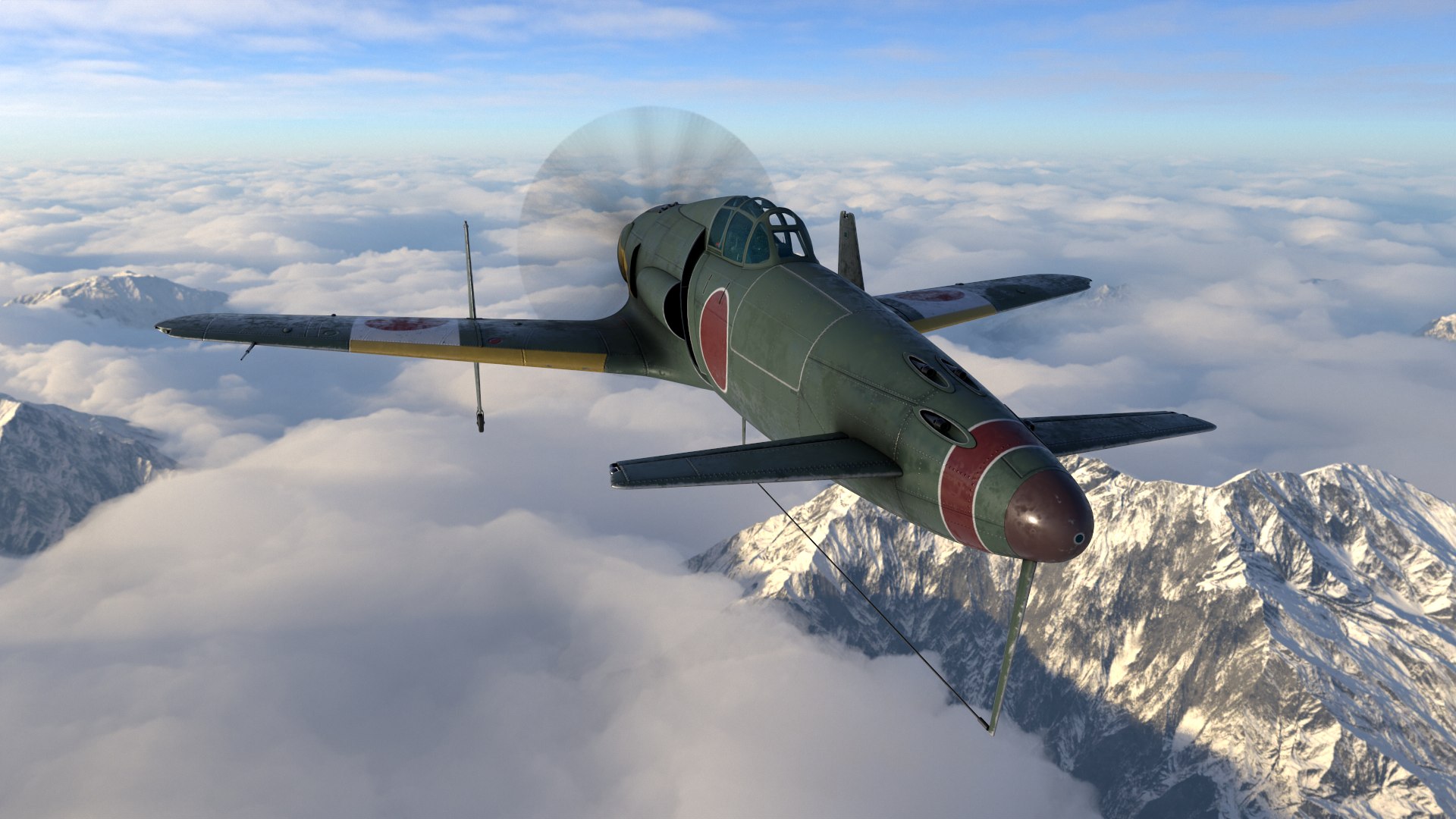 Japanese Fighter Jet Kyushu J7W Shinden 3D - TurboSquid 1734495