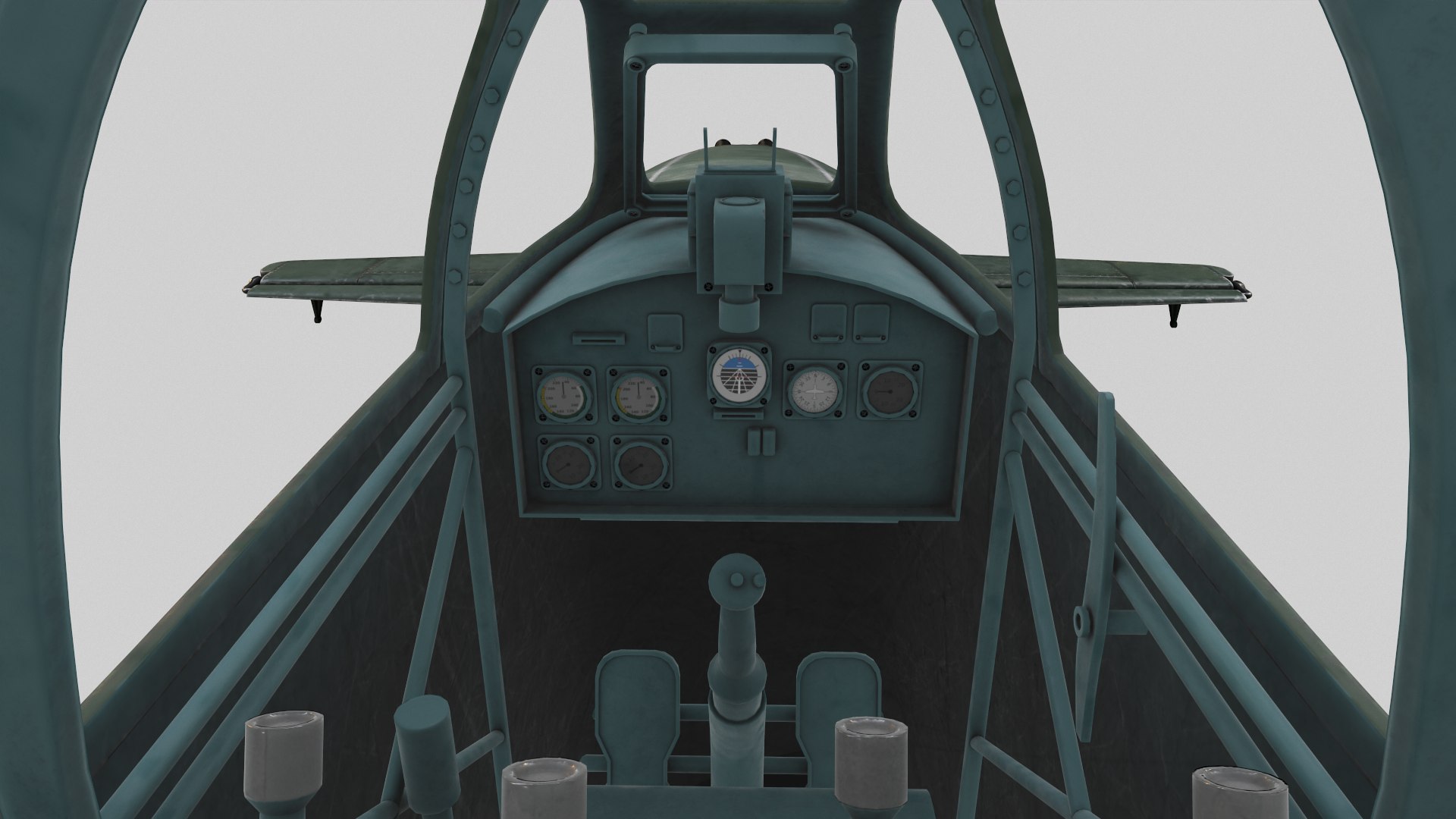 Japanese Fighter Jet Kyushu J7W Shinden 3D - TurboSquid 1734495