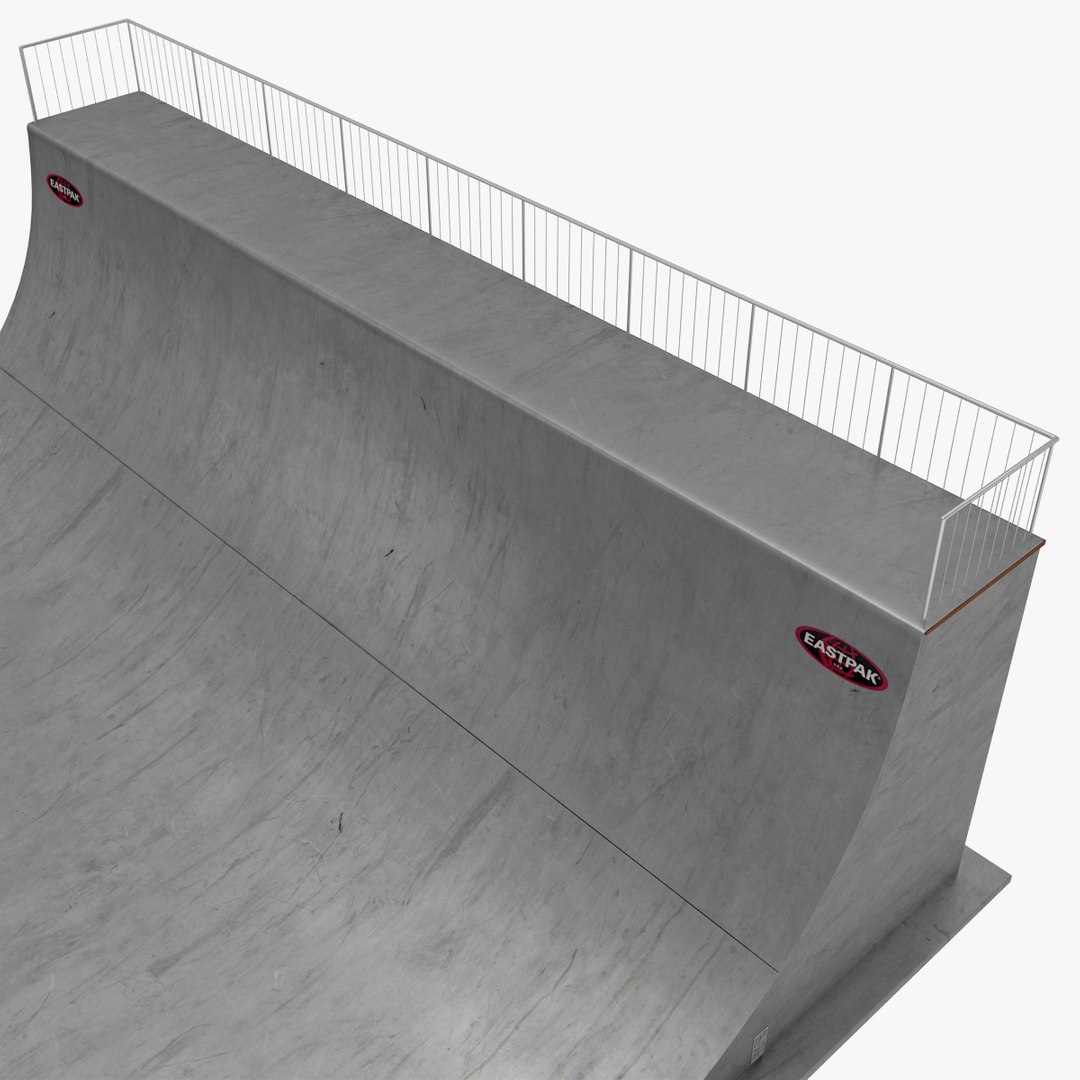 Half Pipe 3d Model