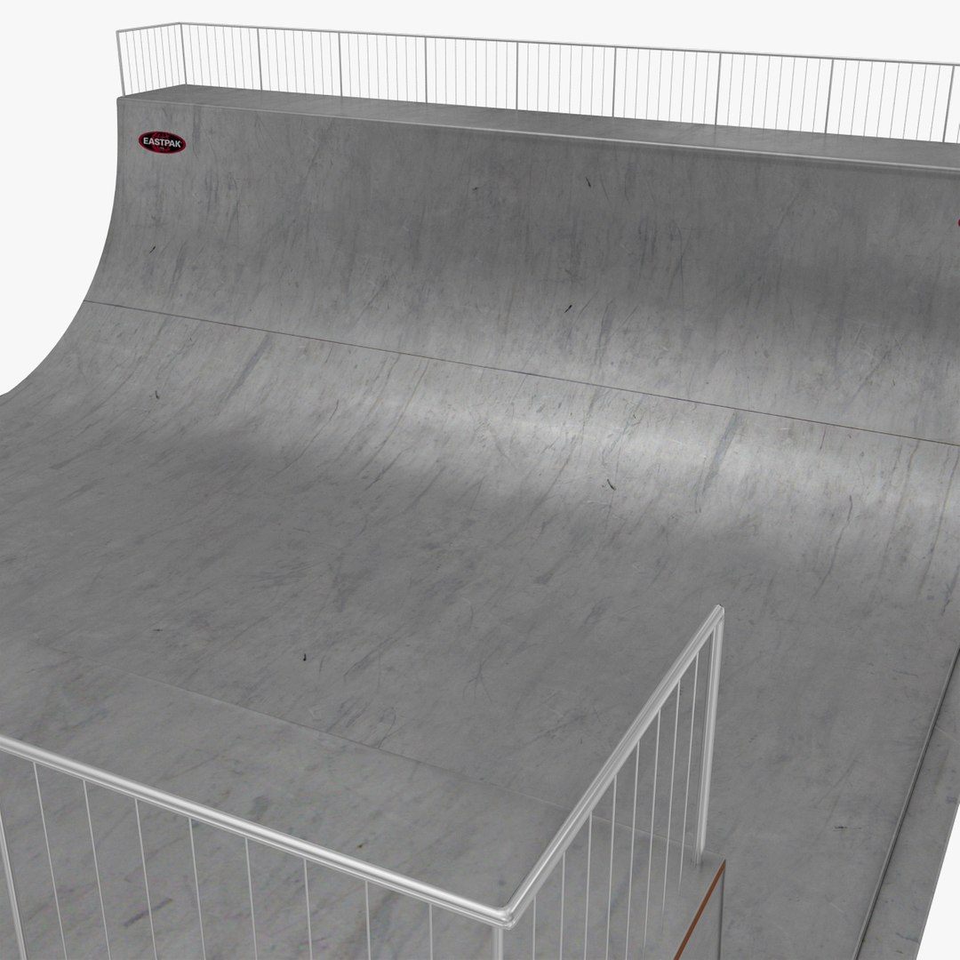 Half Pipe 3d Model