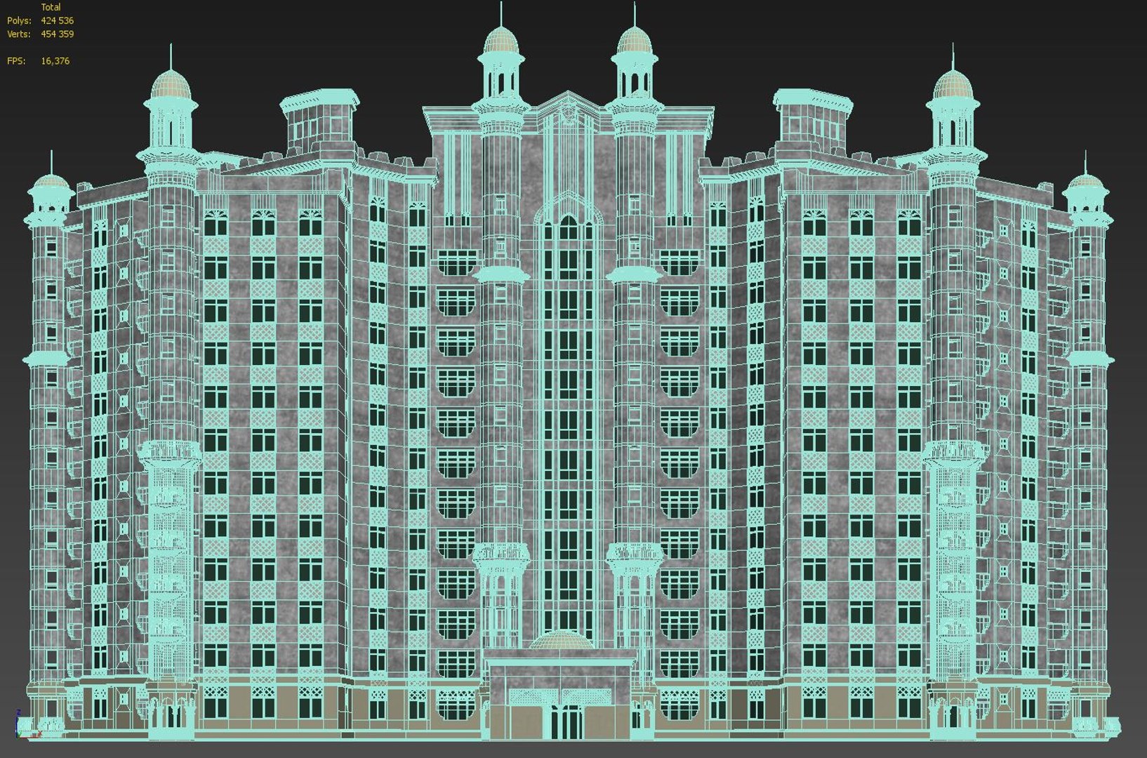 The Palm Jumeirah Building Dubai 3D Model - TurboSquid 1951116