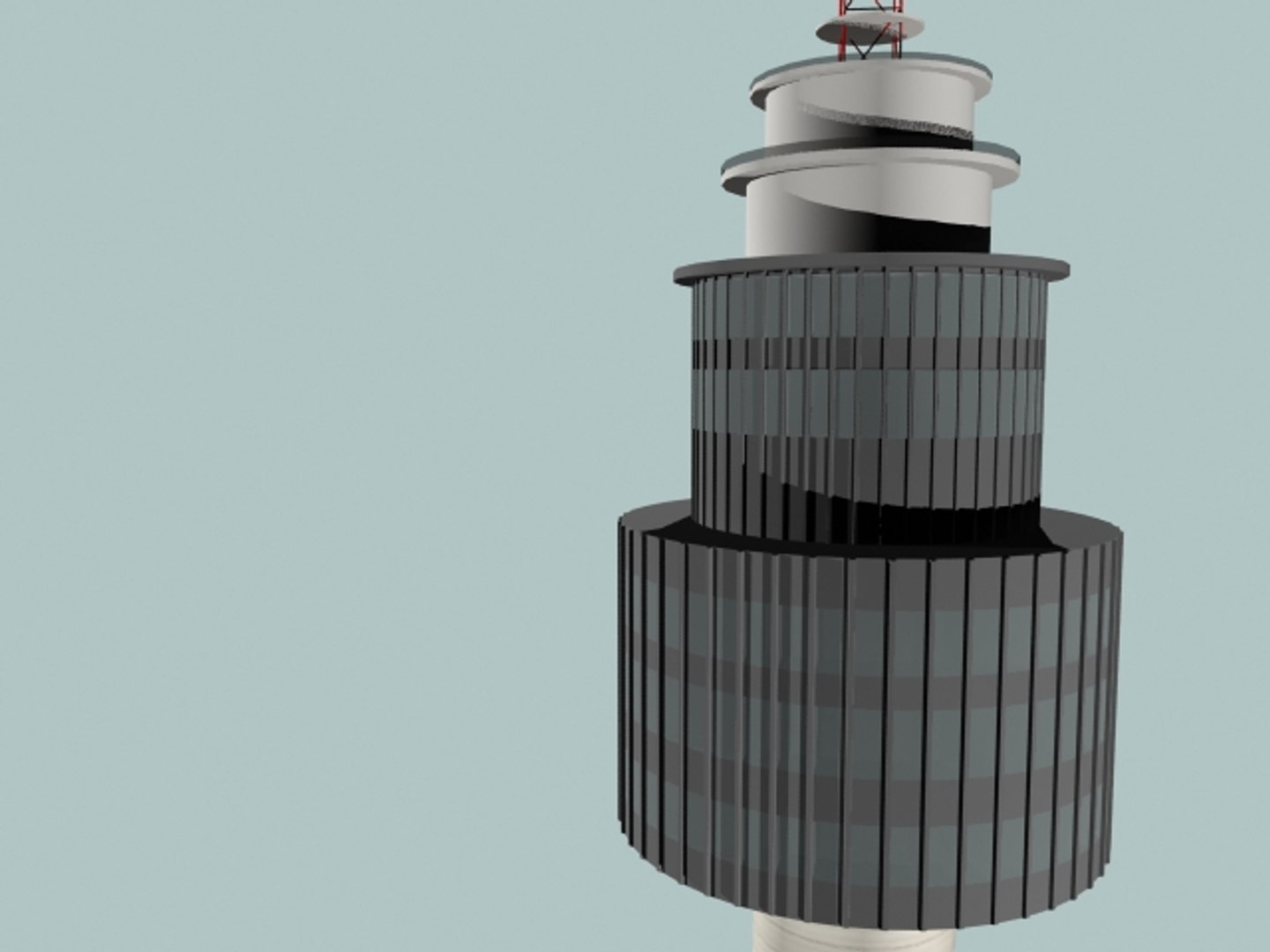 N Seoul Tower Namsan 3d 3ds