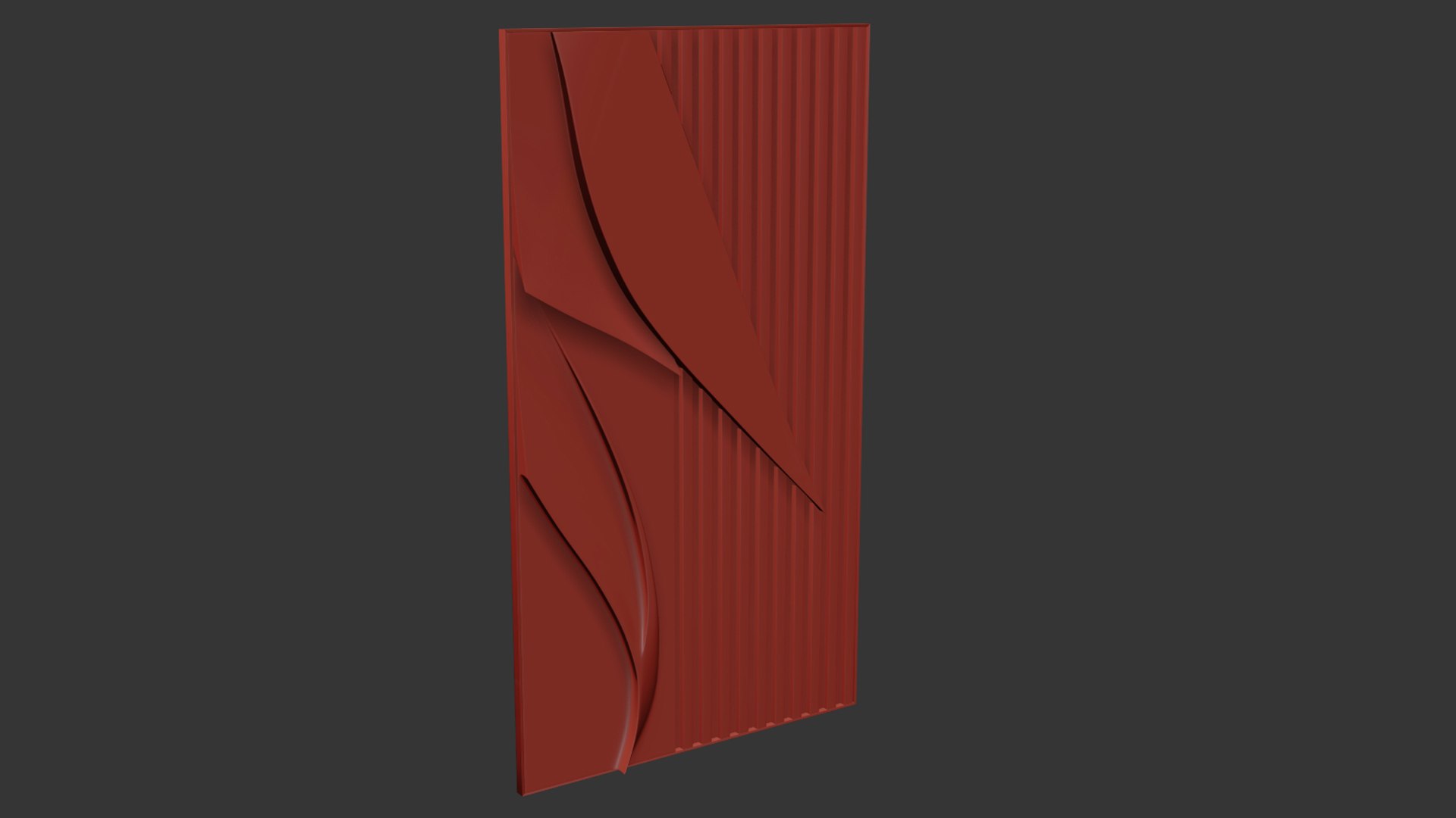 Large Carved Wall Hanging Model - TurboSquid 2275575
