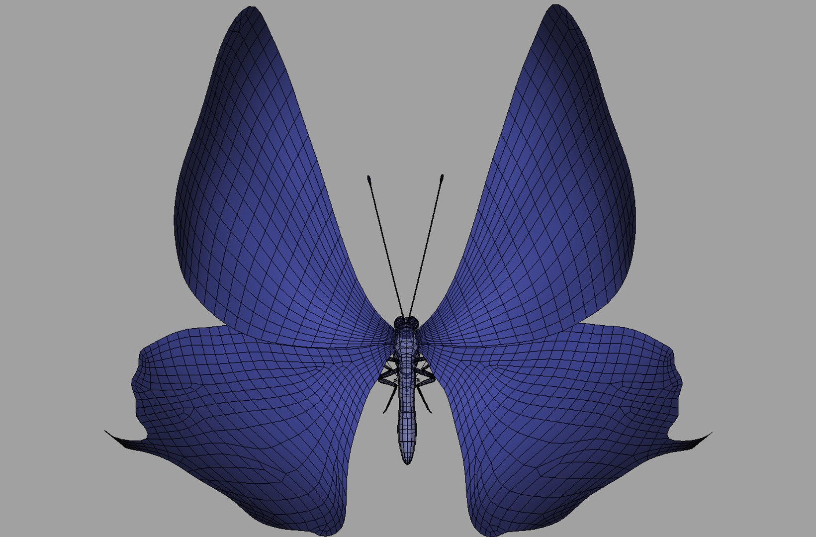 Fantasy Butterfly 3d Fbx