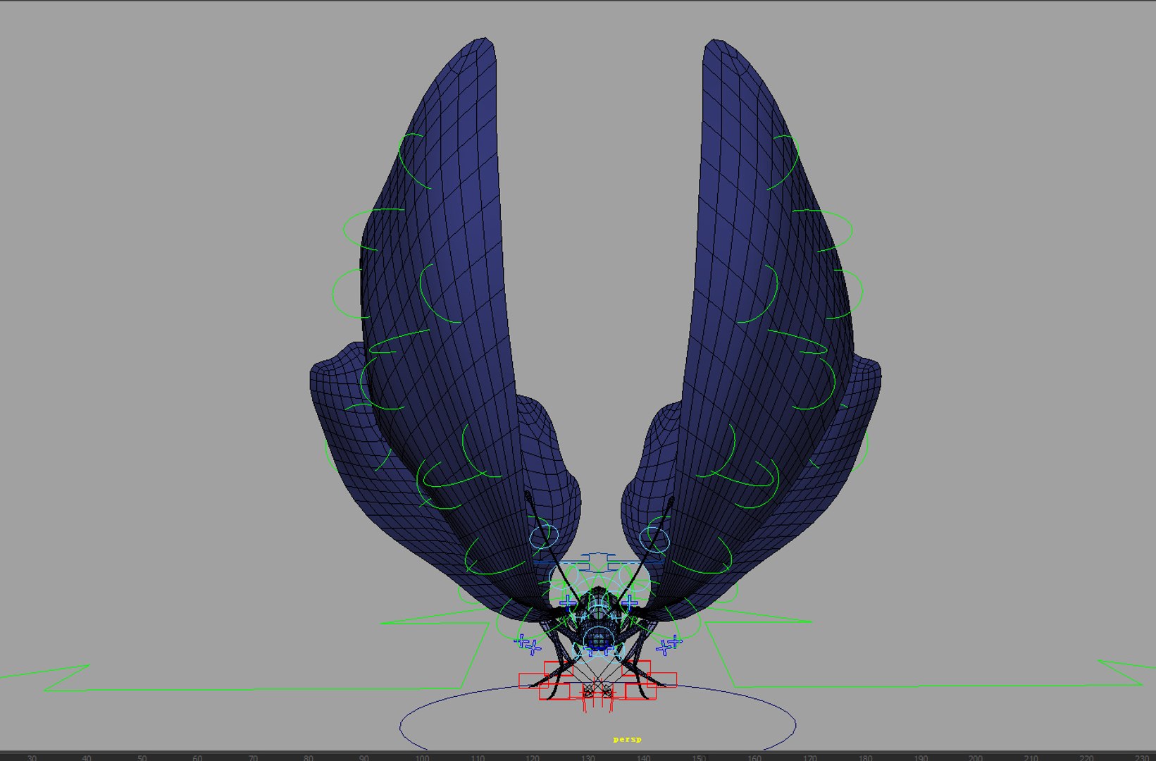 Fantasy Butterfly 3d Fbx