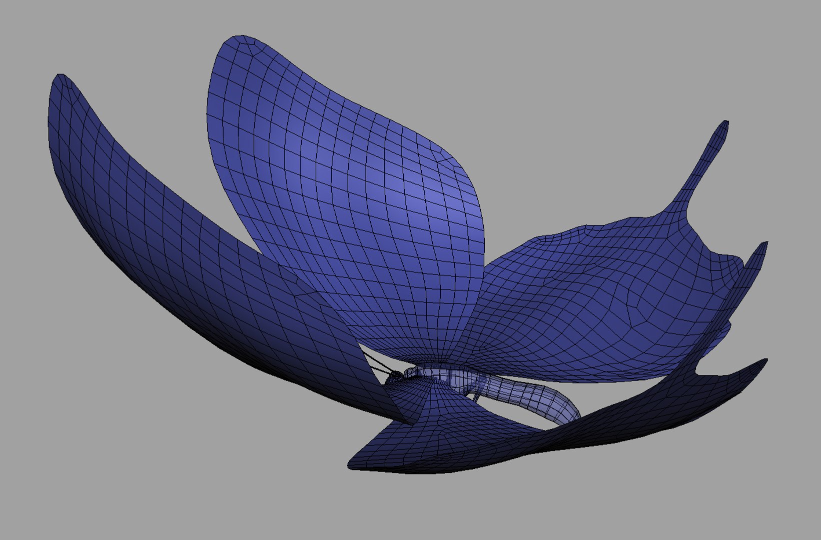 Fantasy Butterfly 3d Fbx