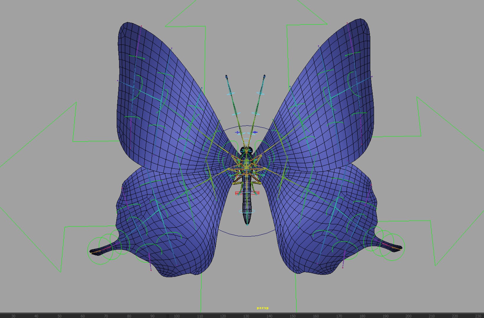 Fantasy Butterfly 3d Fbx