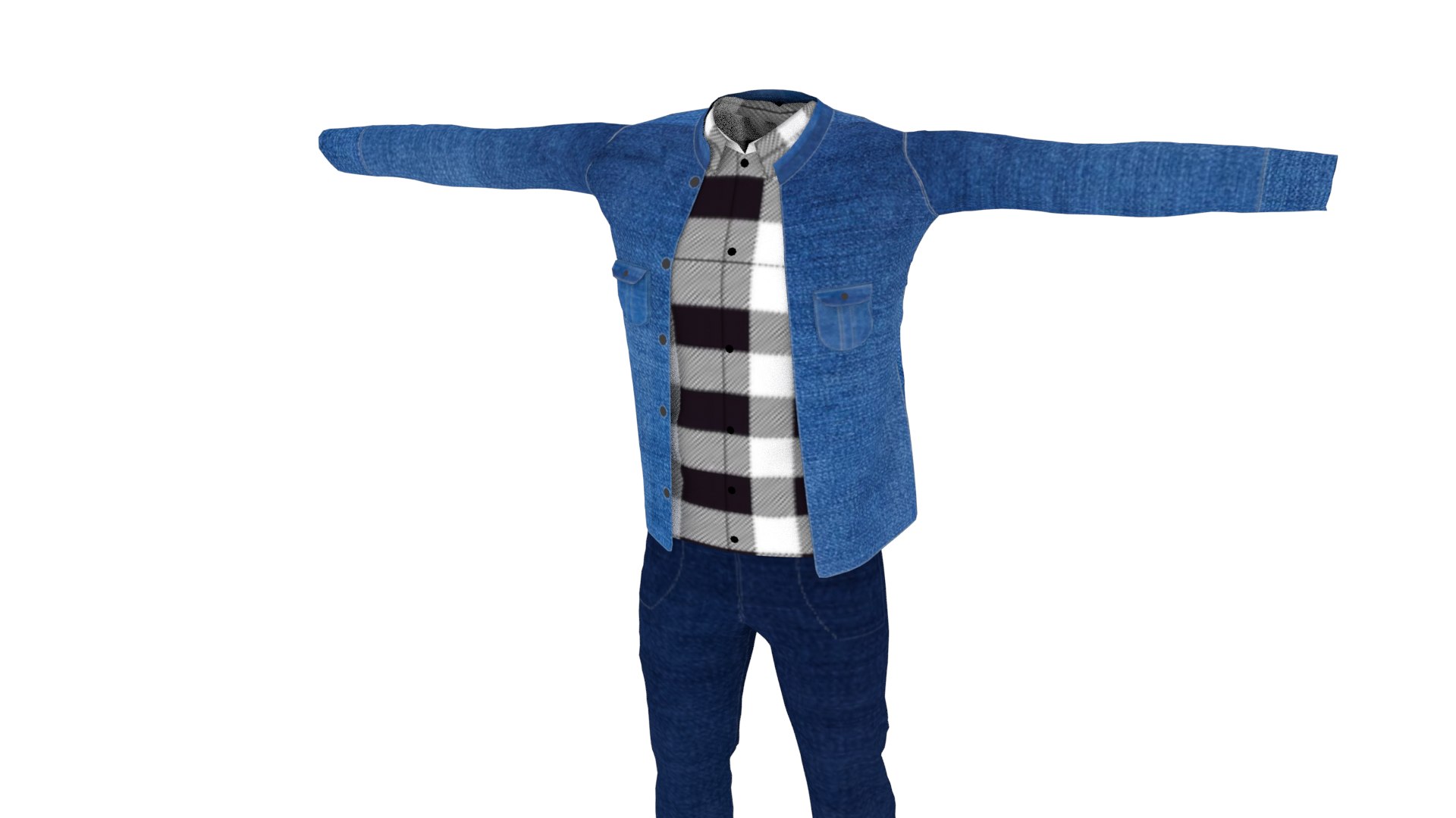 Man Clothing 3D Model - TurboSquid 2108694