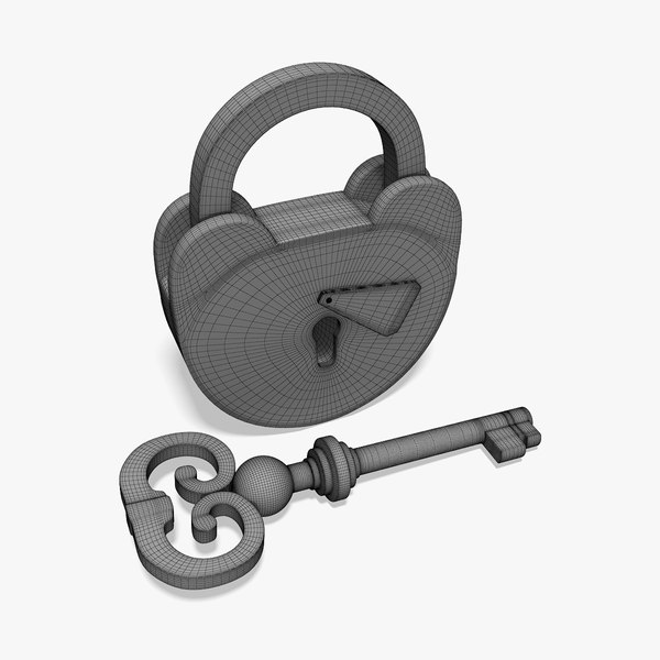 key lock 3d model
