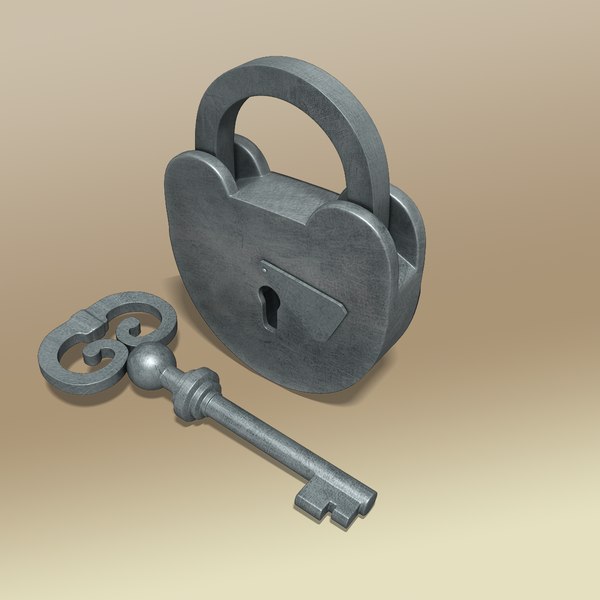 key lock 3d model