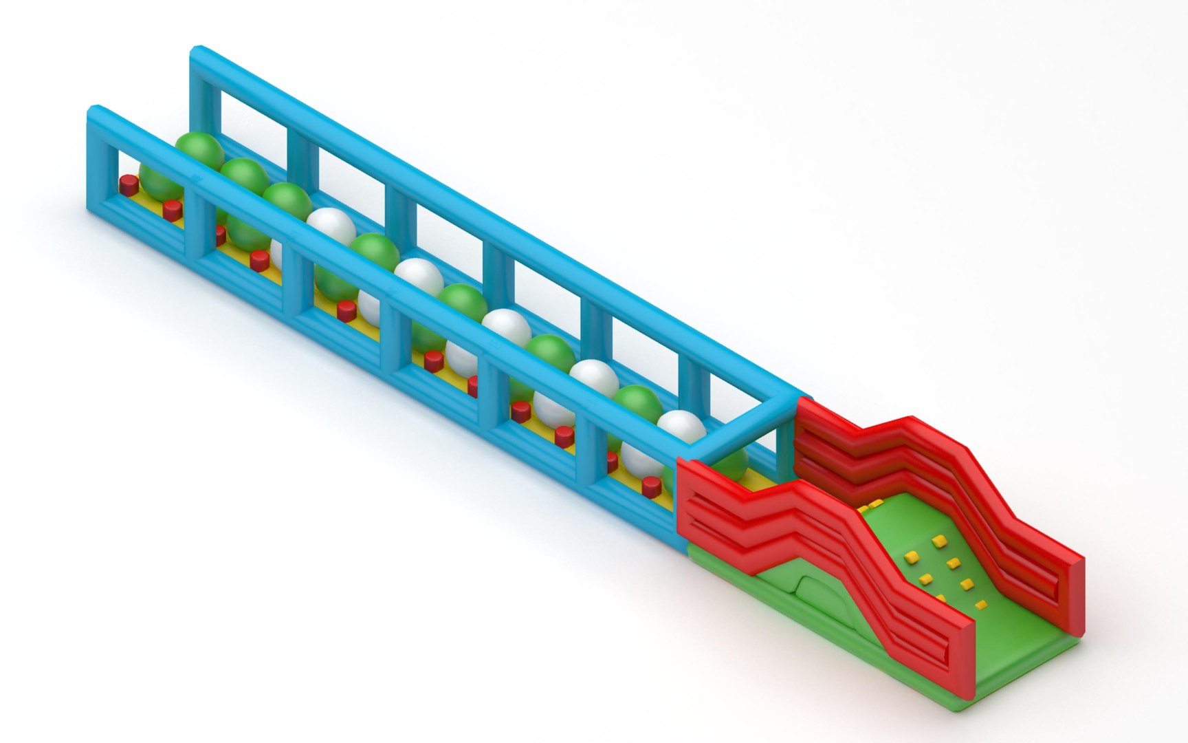 Inflatable Playgrounds 3D - TurboSquid 1835364