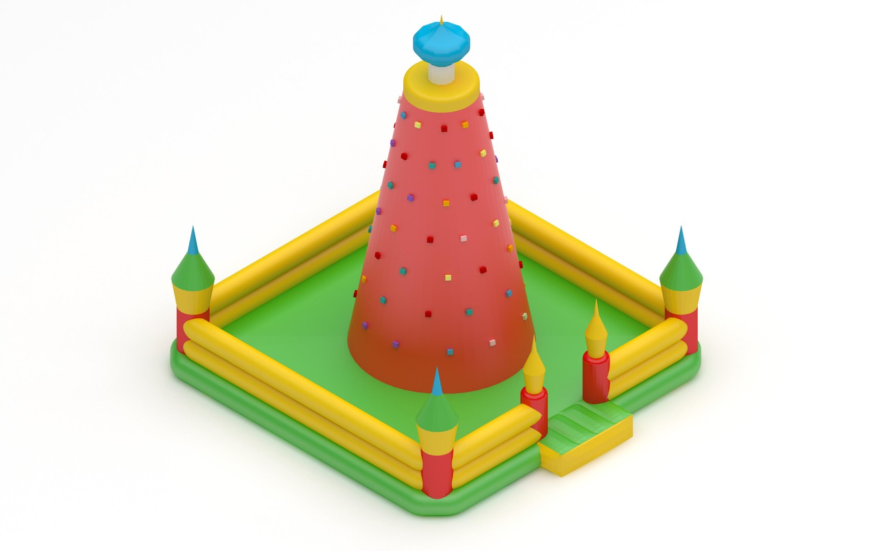 Inflatable Playgrounds 3D - TurboSquid 1835364