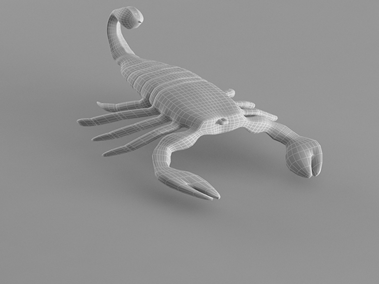 3d scorpion model