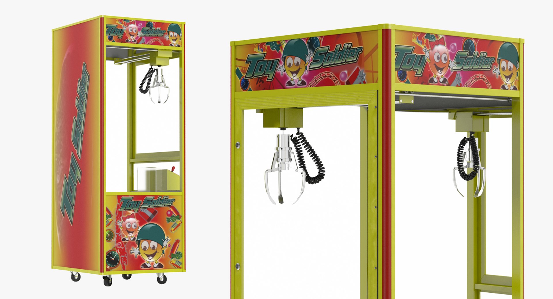 3D Claw Vending Machine Rigged - TurboSquid 1280652