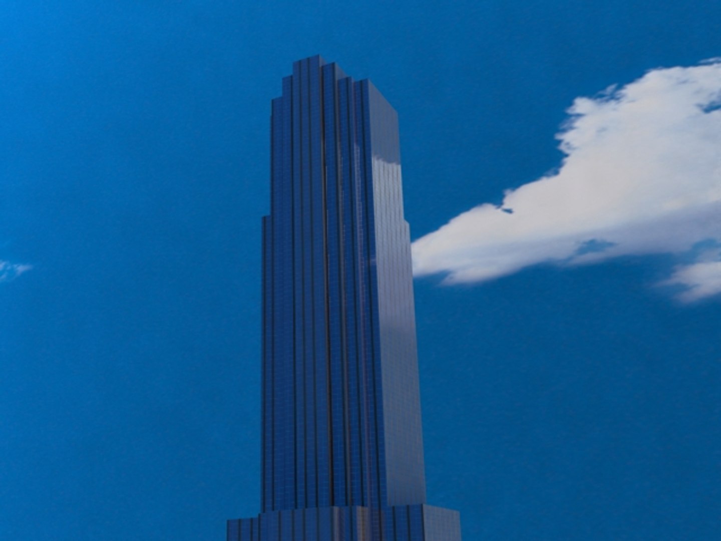 transco tower skyscrapers 3d 3ds
