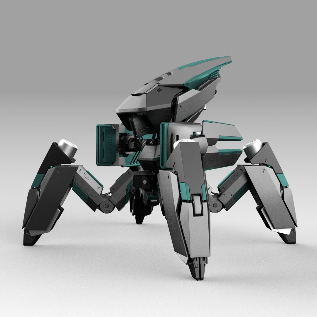 3D Robot Quadbot 201f - TurboSquid 1521037