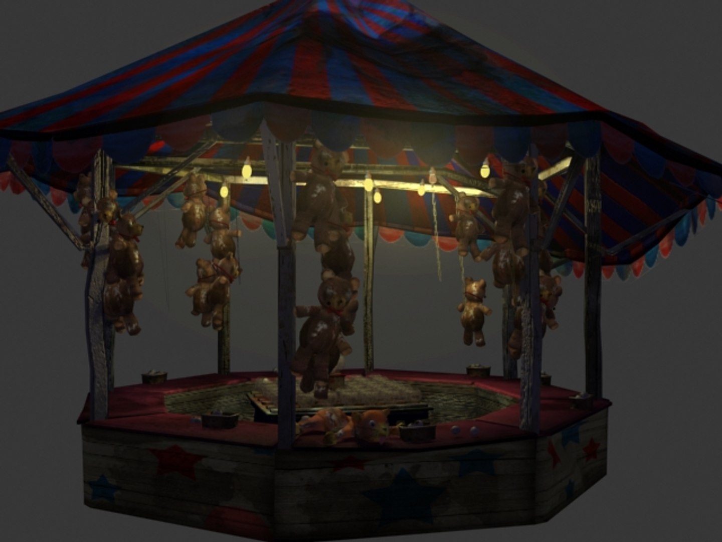 3d Max Fish Circus