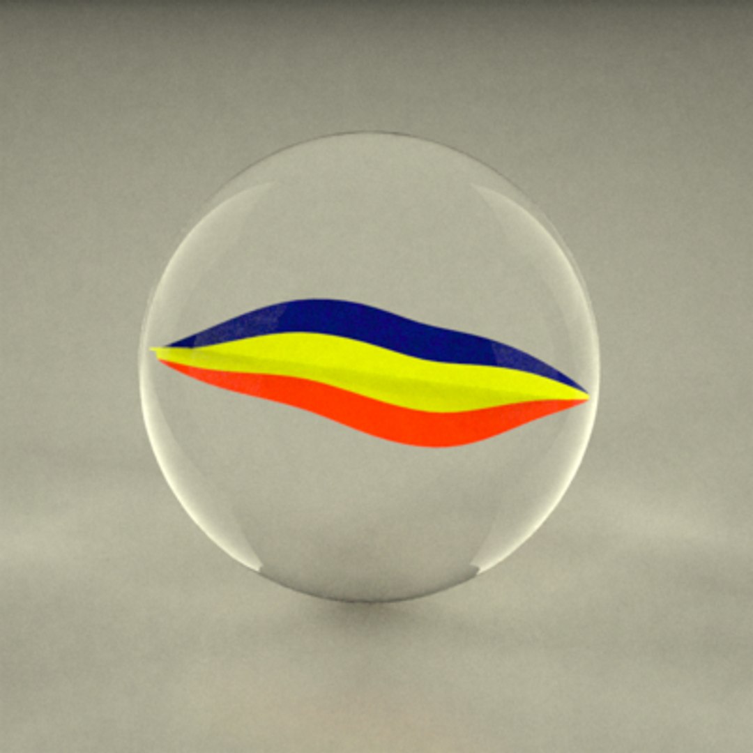 3d Model Glass Ball