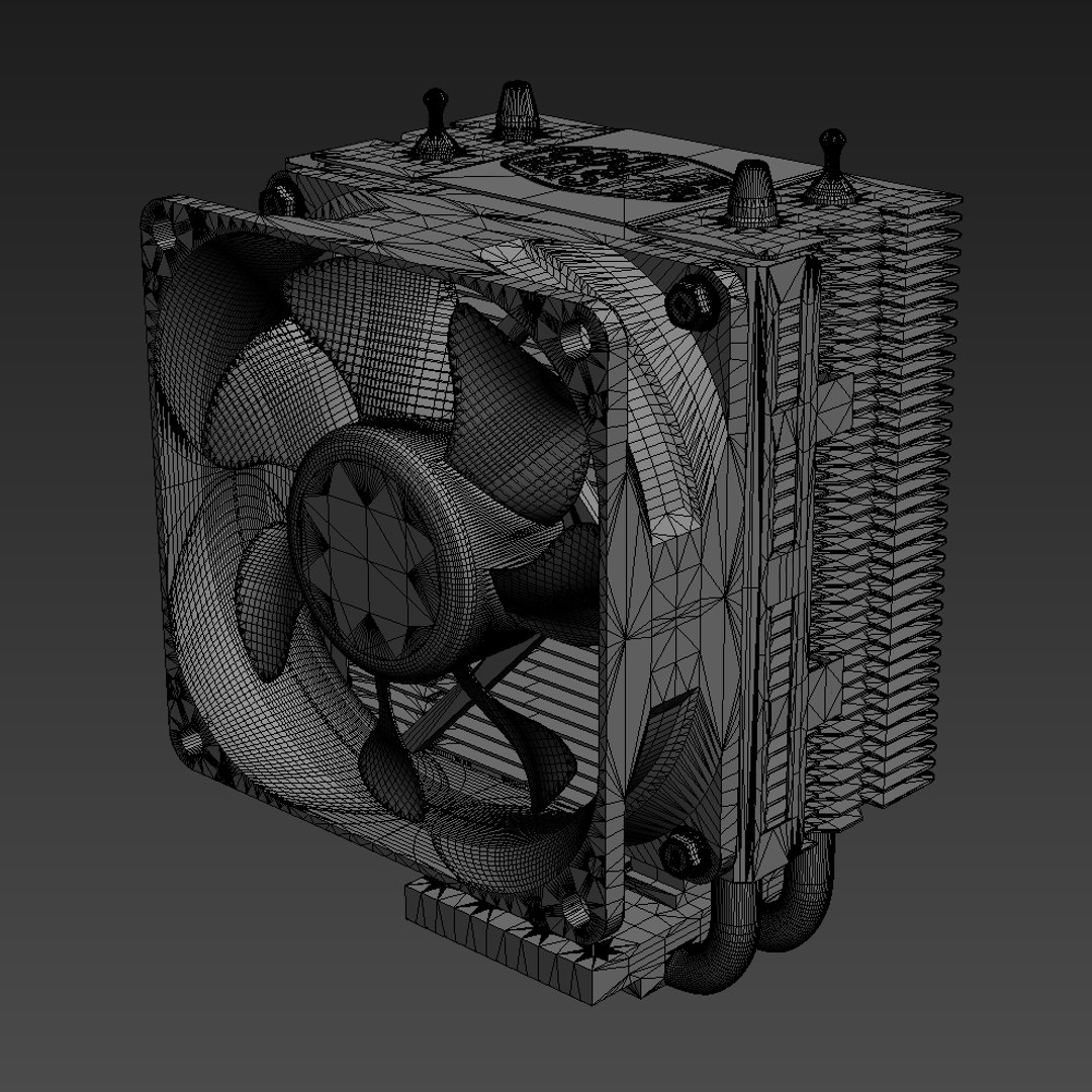 Pc Fan Model - TurboSquid 1214529