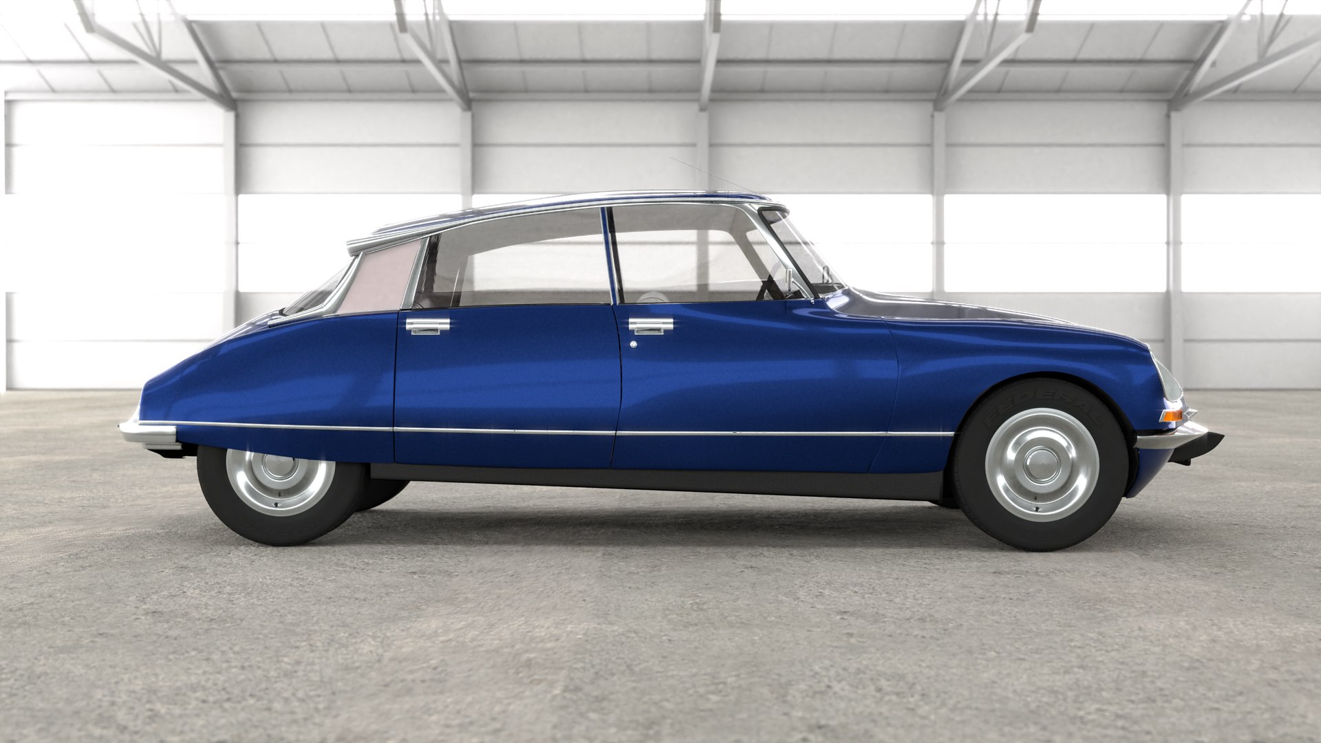 Citroen Ds - 1974 3D Model - TurboSquid 1171619