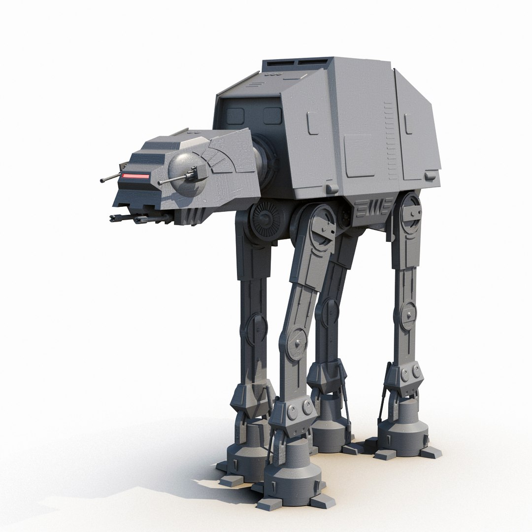 3d At-at Walker Model