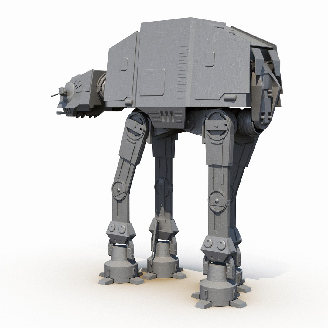 3d At-at Walker Model