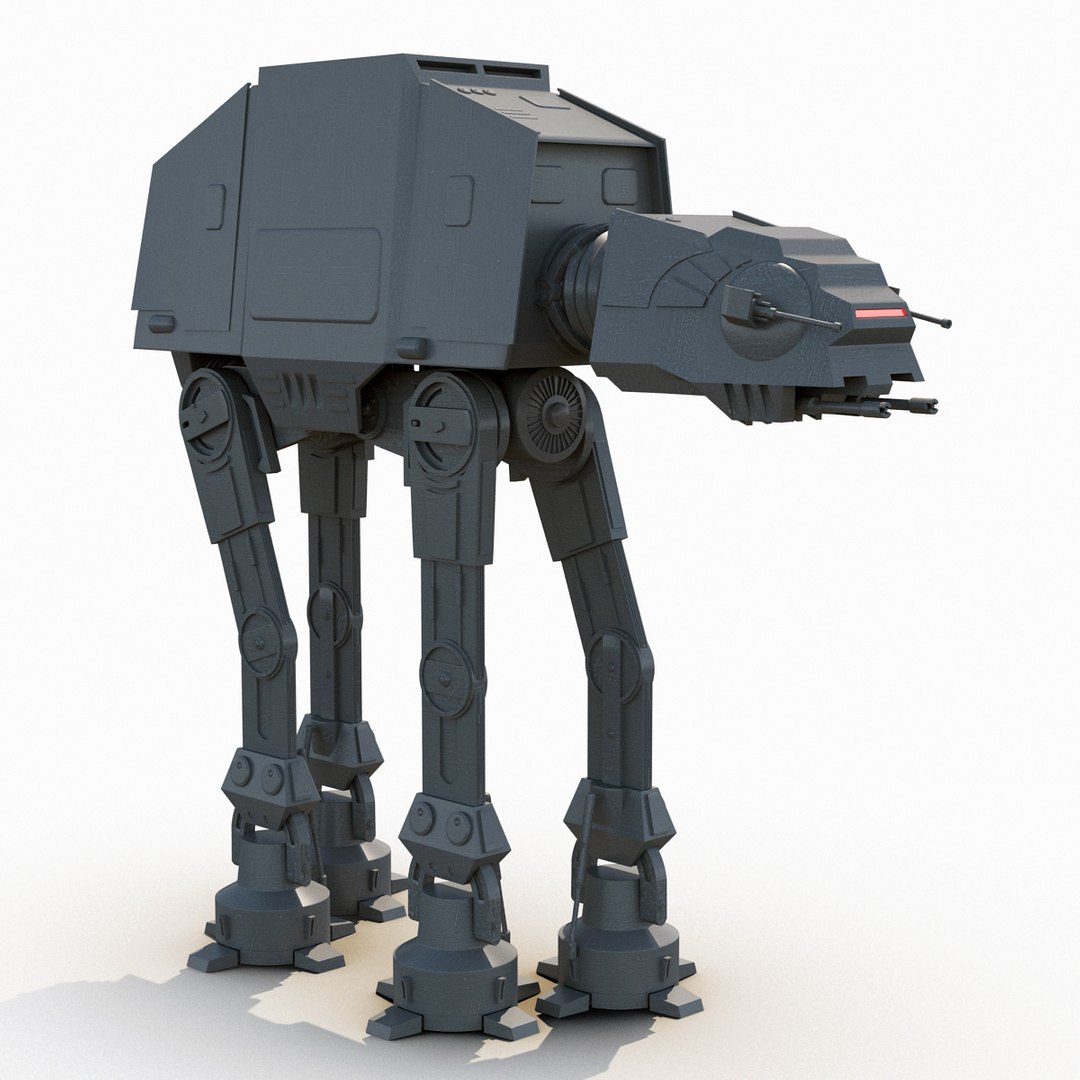 3d At-at Walker Model