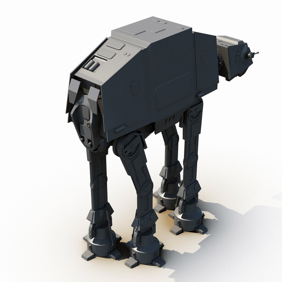 3d At-at Walker Model