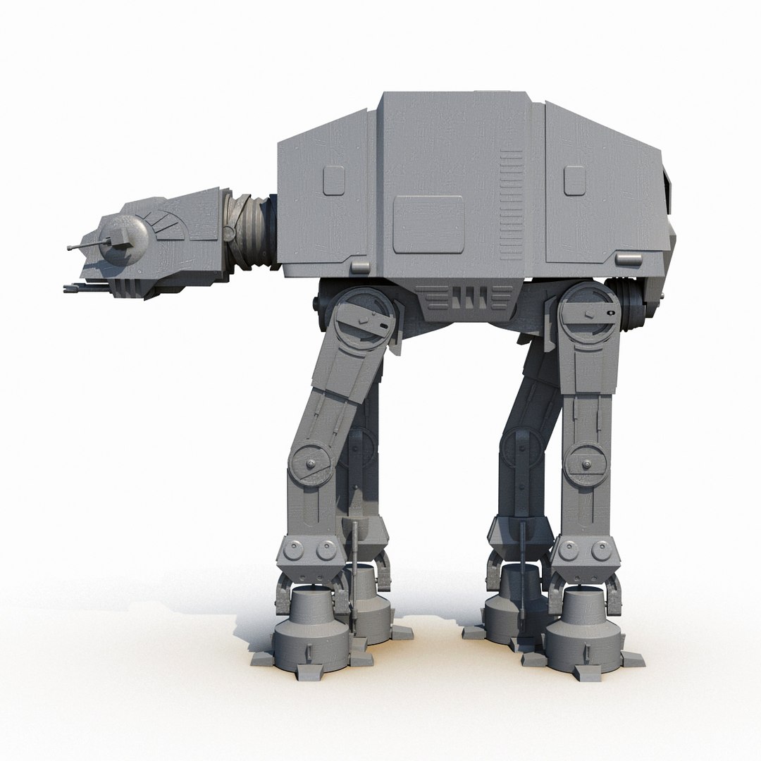 3d At-at Walker Model