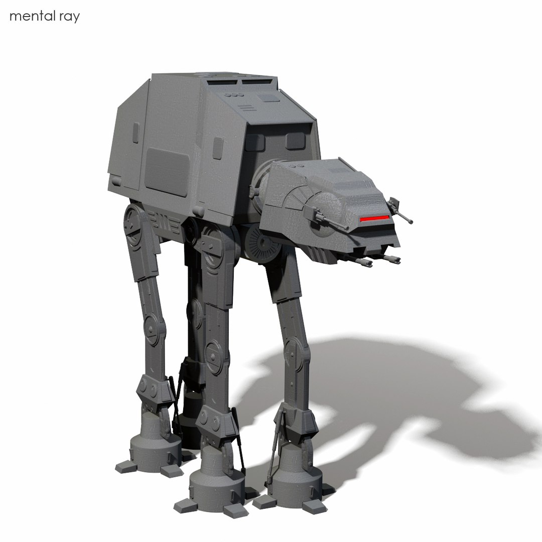 3d At-at Walker Model