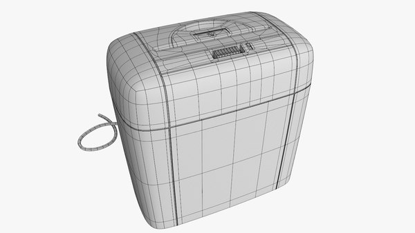 modelo 3d Generic Paper Shredder - TurboSquid 2073365