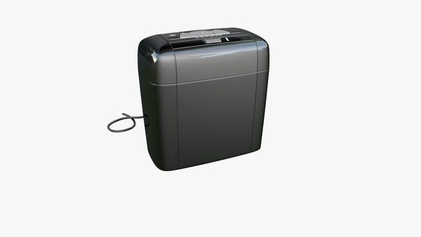 modelo 3d Generic Paper Shredder - TurboSquid 2073365
