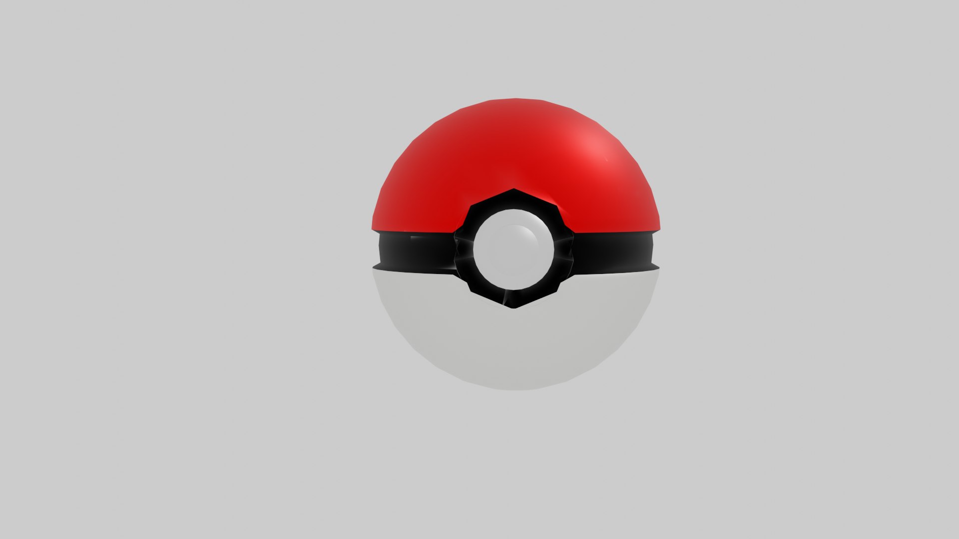 Low Poly Pokeball Pokemon 3D Model - TurboSquid 1951874